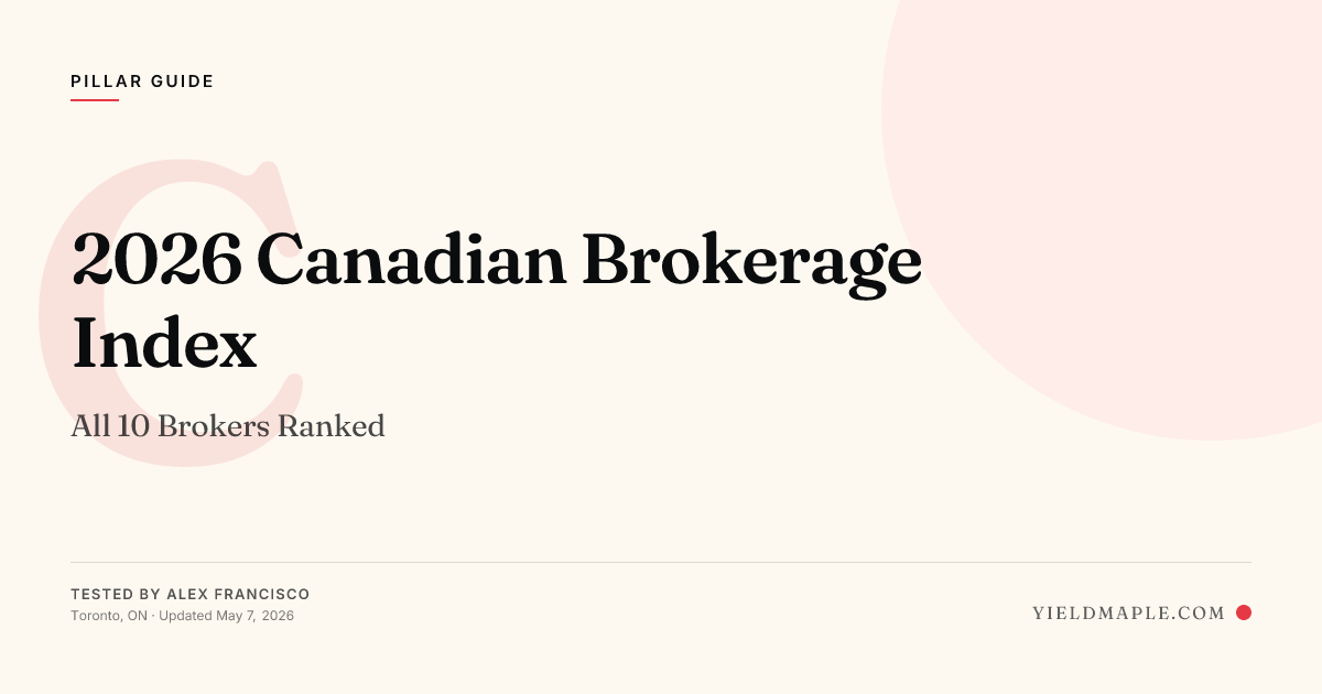 2026 Canadian Brokerage Index: All 10 Brokers Ranked | YieldMaple